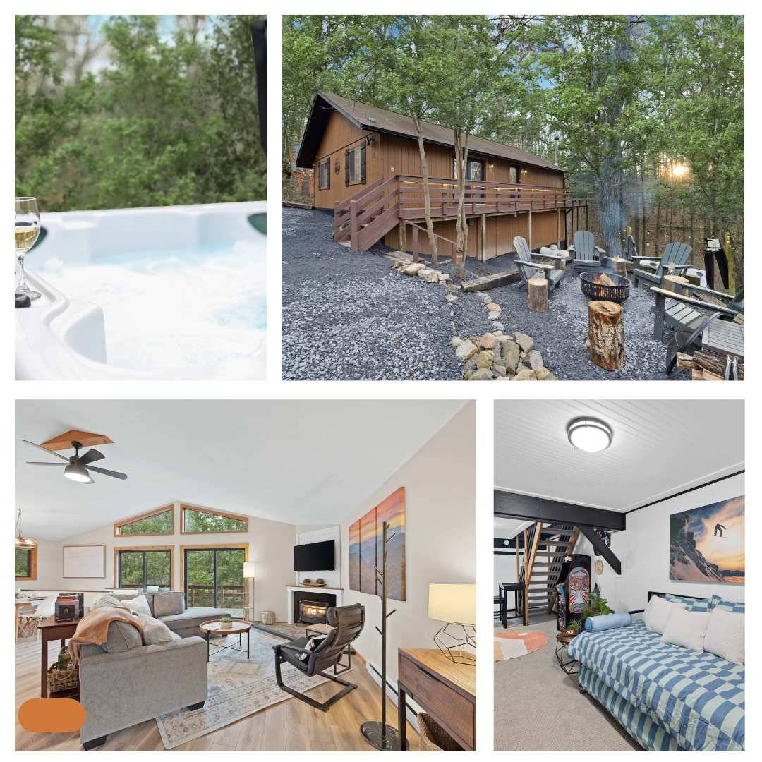 124 M² Chalet ∙ 3 Schlafzimmer ∙ 6 Gäste - Shenandoah National Park
