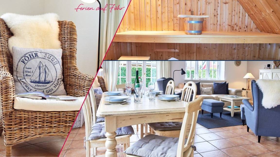 130 M² Ferienhaus ∙ 4 Schlafzimmer ∙ 6 Gäste - Norddorf