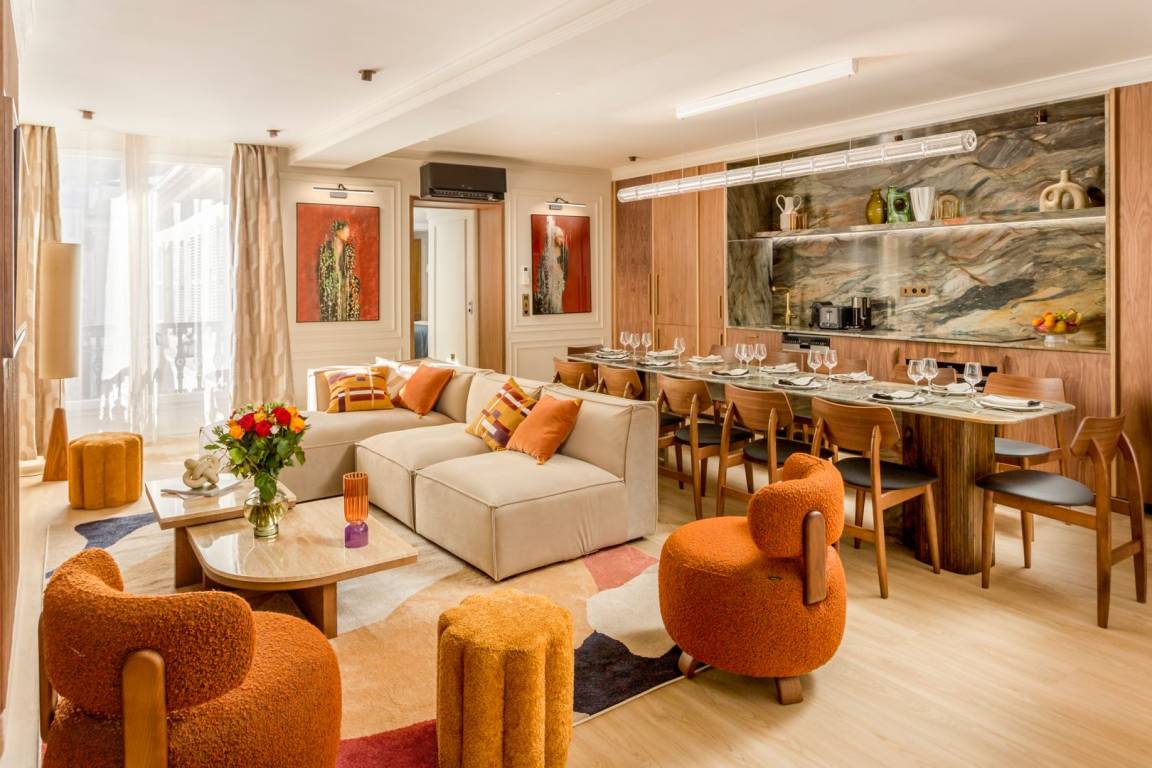 186 M² Apartamento ∙ 6 Habitaciones ∙ 12 Huéspedes - París