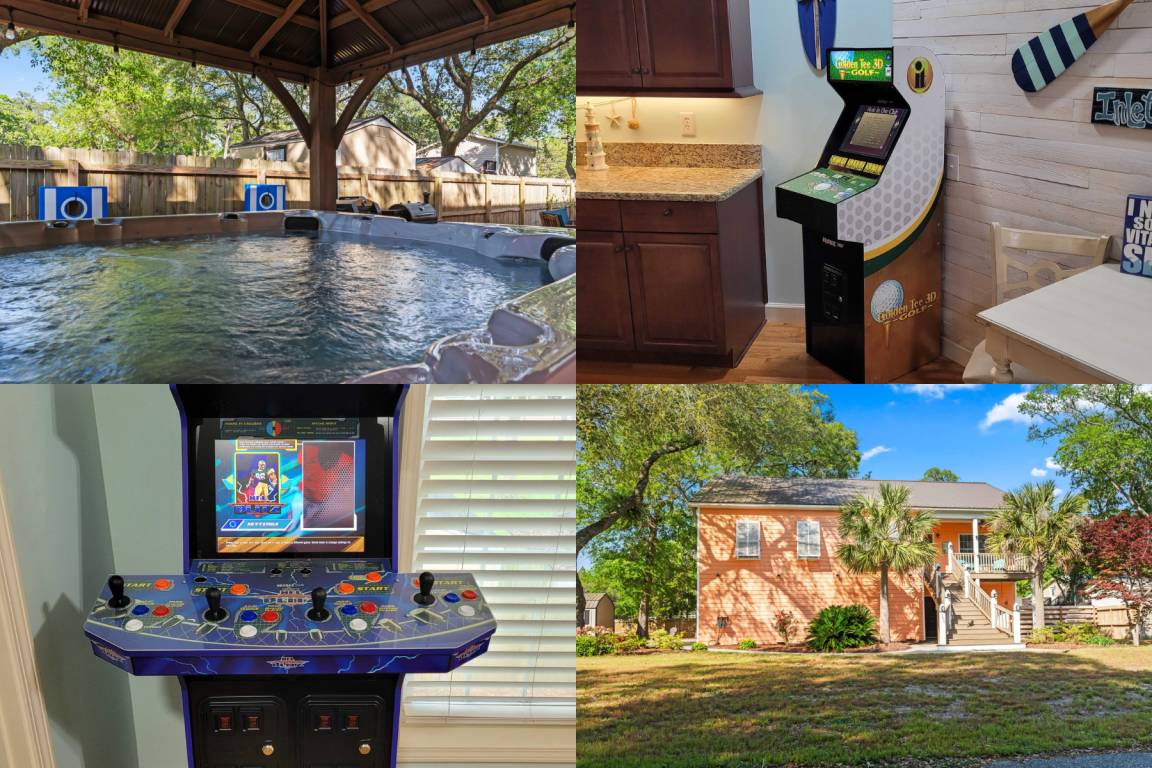 186 M² House ∙ 3 Bedrooms ∙ 6 Guests - Garden City, SC