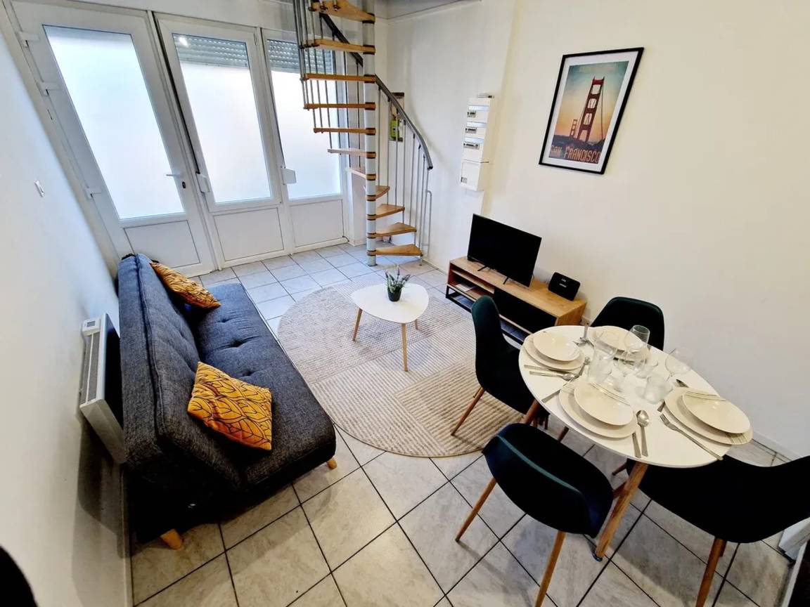 35 M² Apartamento ∙ 1 Habitación ∙ 4 Huéspedes - Binche