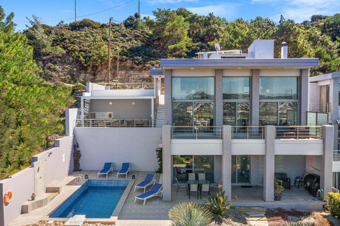 200 M² Maison De Vacances ∙ 4 Chambres ∙ 8 Personnes - Faliráki