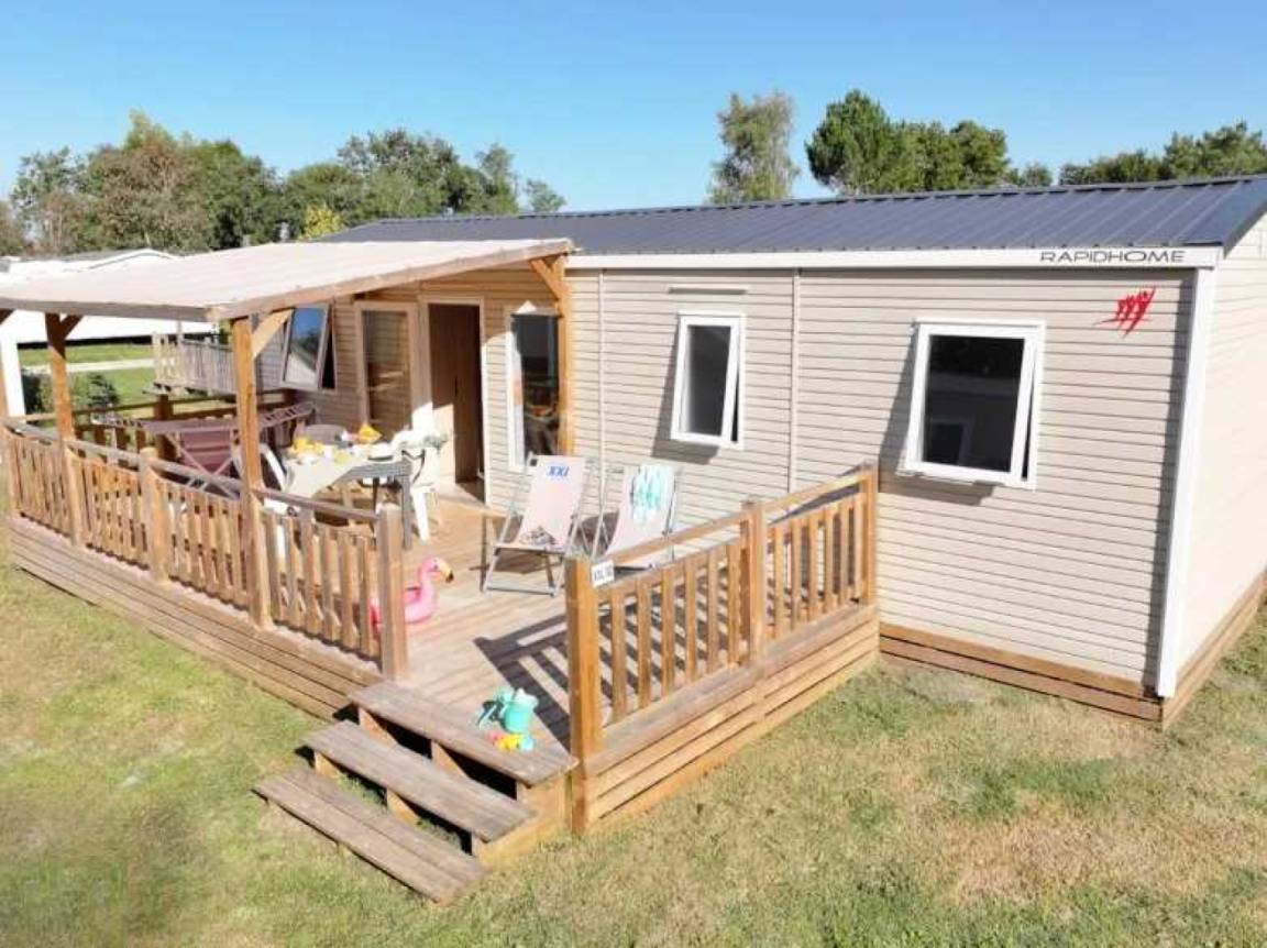 30 M² Camping ∙ 4 Chambres ∙ 8 Personnes - Vendays-Montalivet