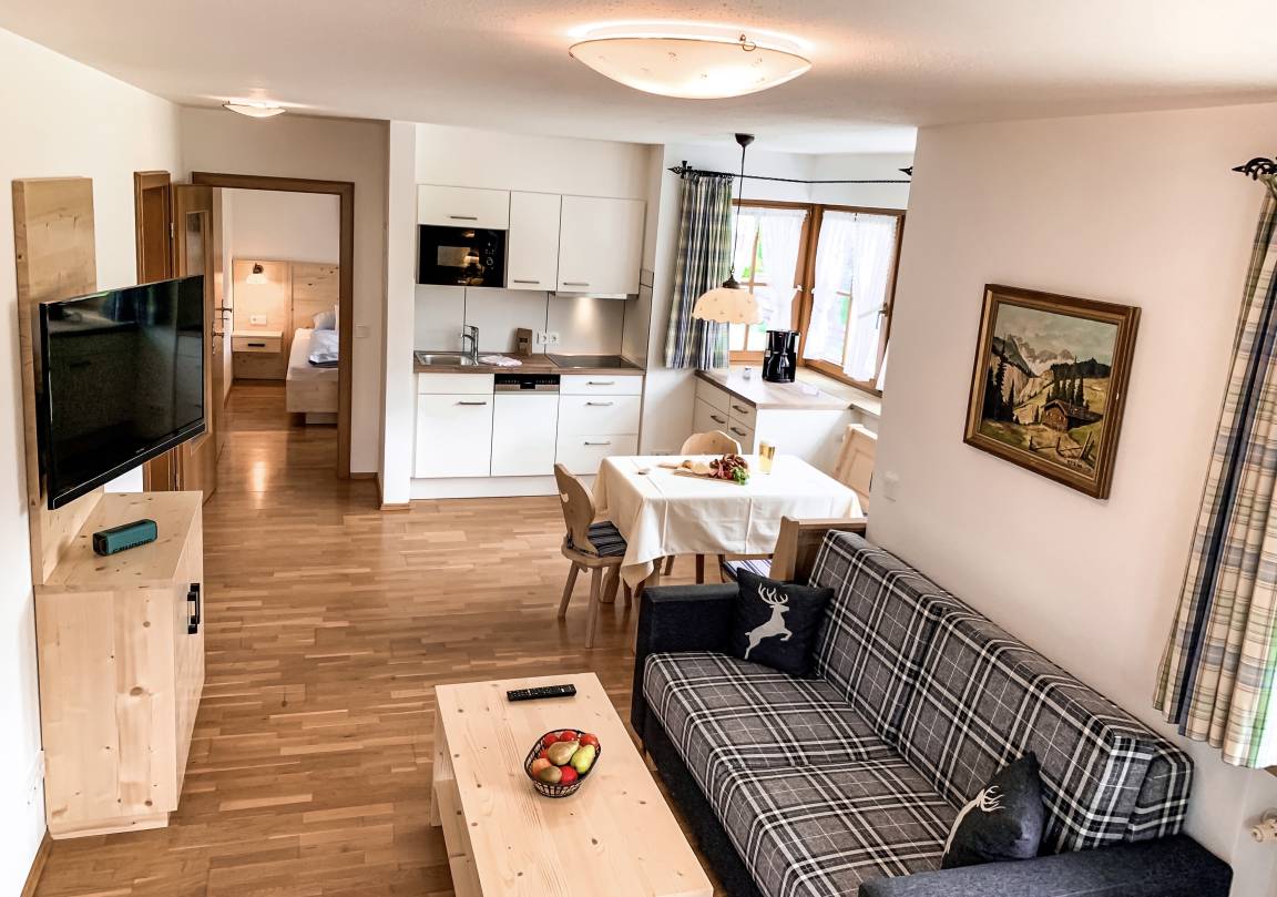 52 M² Ferienwohnung ∙ 2 Schlafzimmer ∙ 4 Gäste - Unterwössen