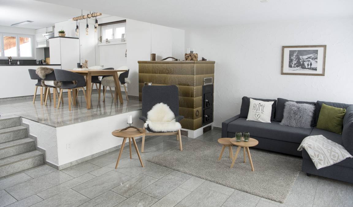 90 M² Ferienwohnung ∙ 3 Schlafzimmer ∙ 6 Gäste - Valbella