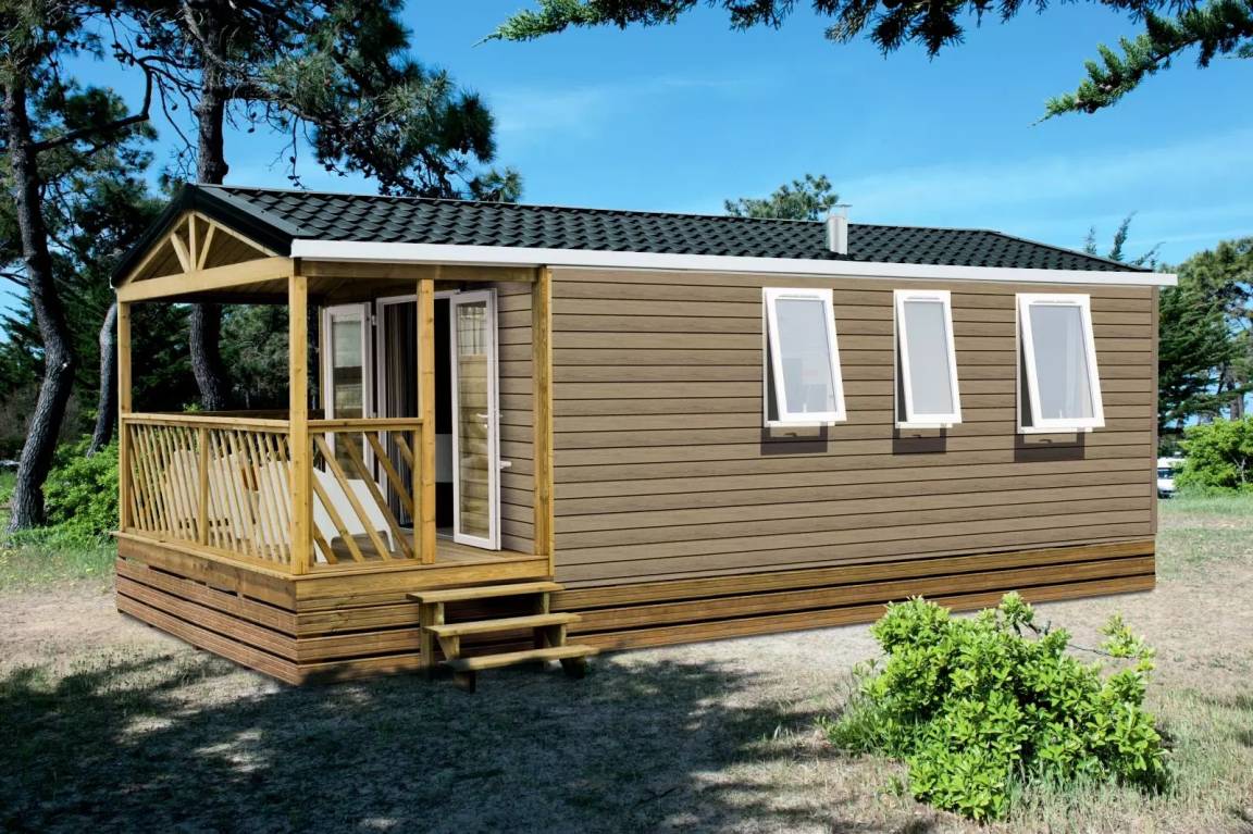 25 M² Caravan ∙ 2 Bedrooms ∙ 4 Guests - Normandy