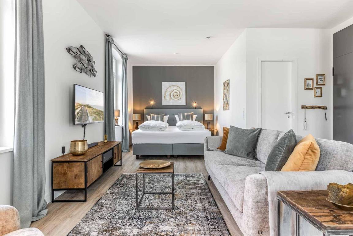 40 M² Ferienwohnung ∙ 1 Schlafzimmer ∙ 2 Gäste - Sylt