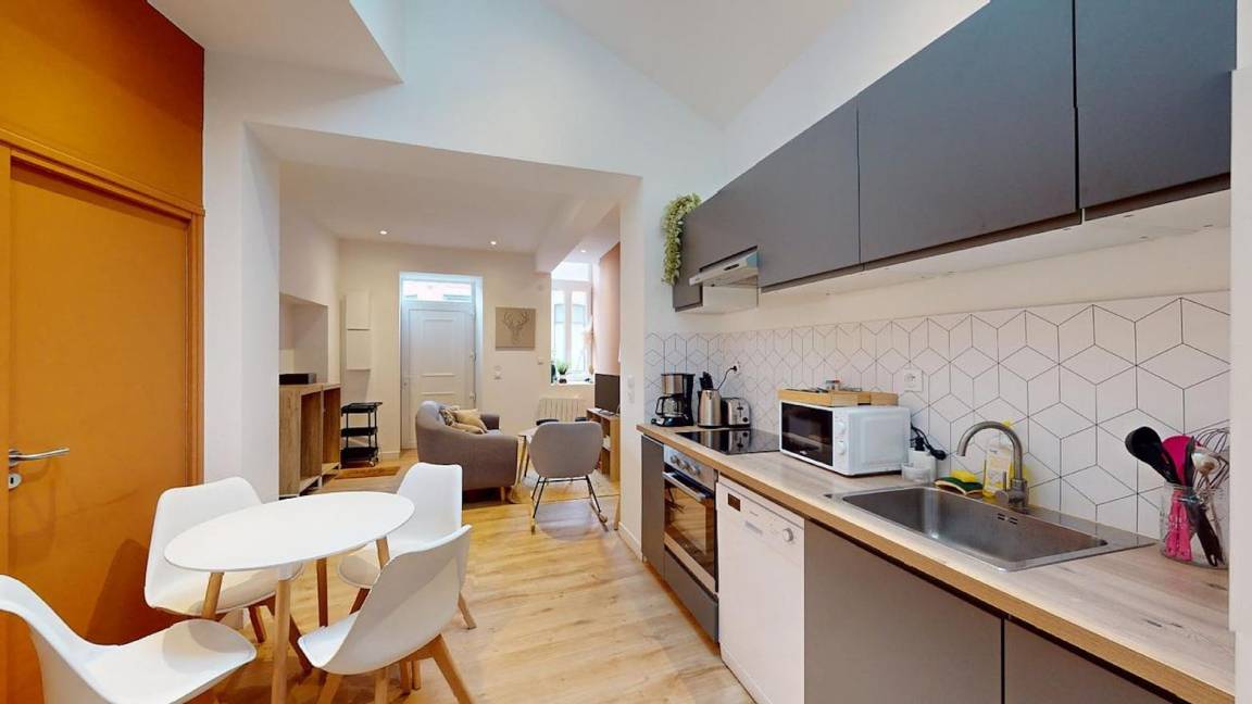 60 M² Apartamento ∙ 2 Habitaciones ∙ 2 Huéspedes - Lille