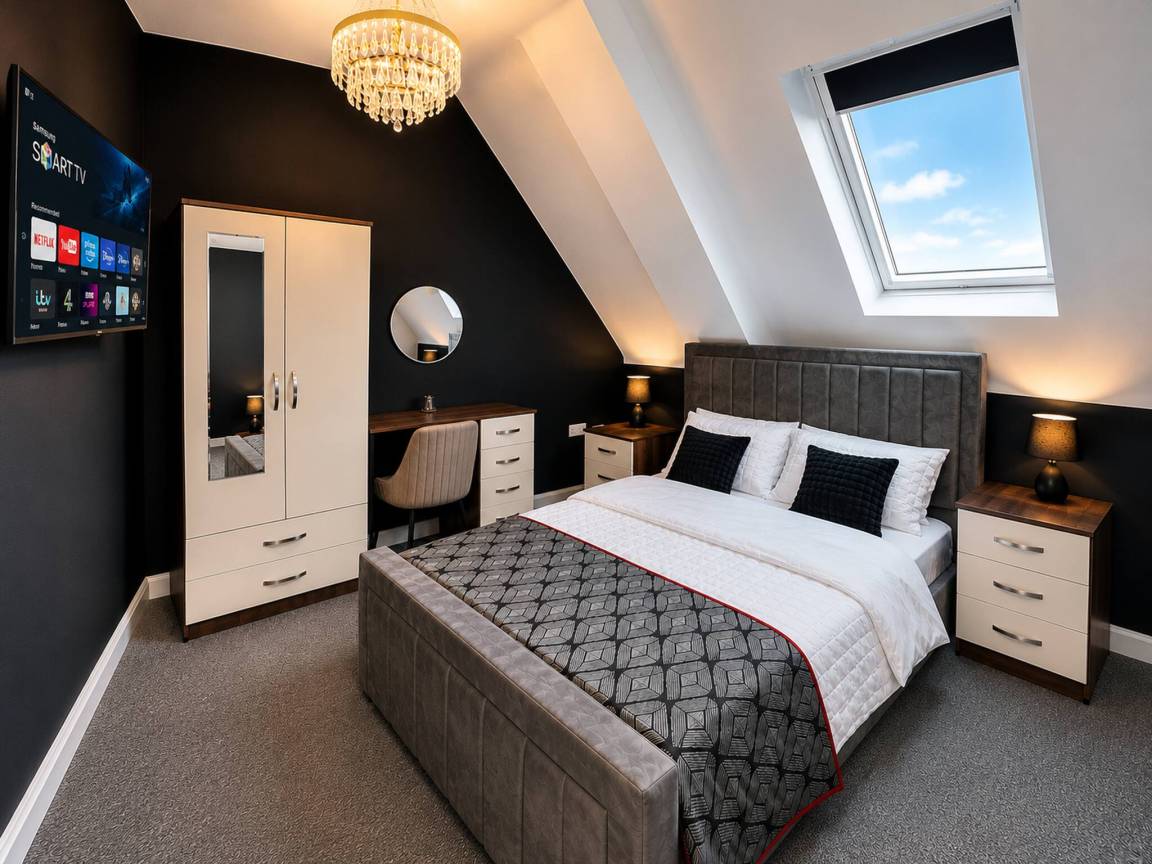 16 M² Private Room ∙ 1 Bedroom ∙ 3 Guests - Wellingborough