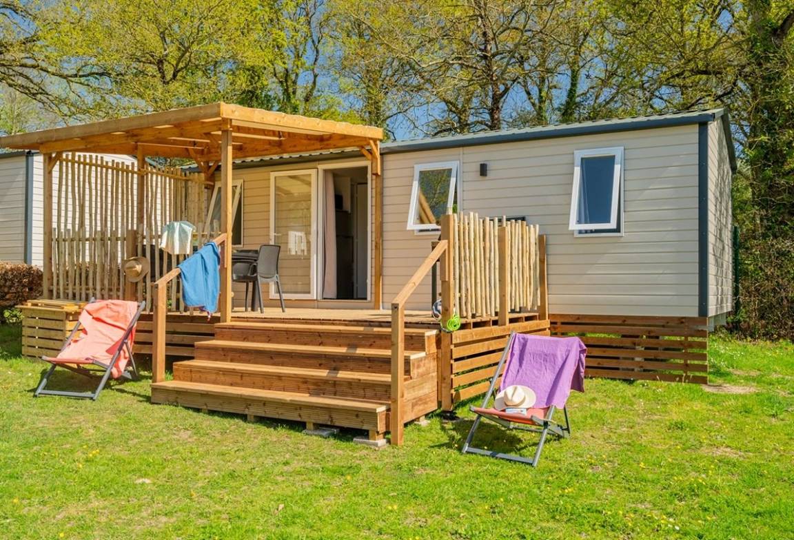 33 M² Camping ∙ 3 Chambres ∙ 6 Personnes - Jugon-les-Lacs