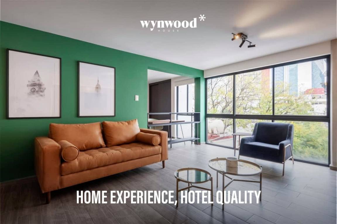 65 M² Apartment ∙ 2 Bedrooms ∙ 4 Guests - Mexico City