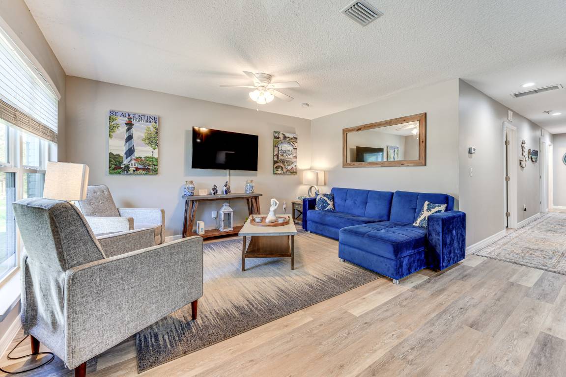 116 M² House ∙ 3 Bedrooms ∙ 7 Guests - St. Augustine, FL