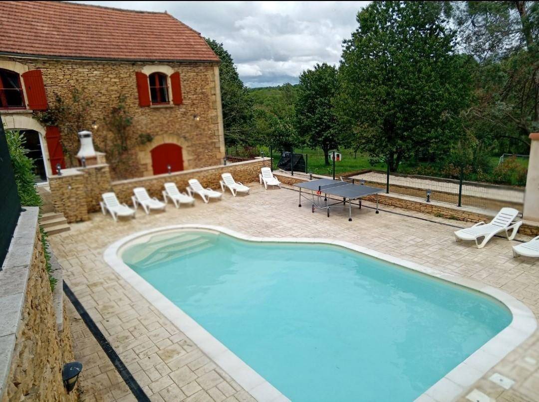 250 M² Gîte ∙ 5 Chambres ∙ 12 Personnes - Sarlat-la-Canéda