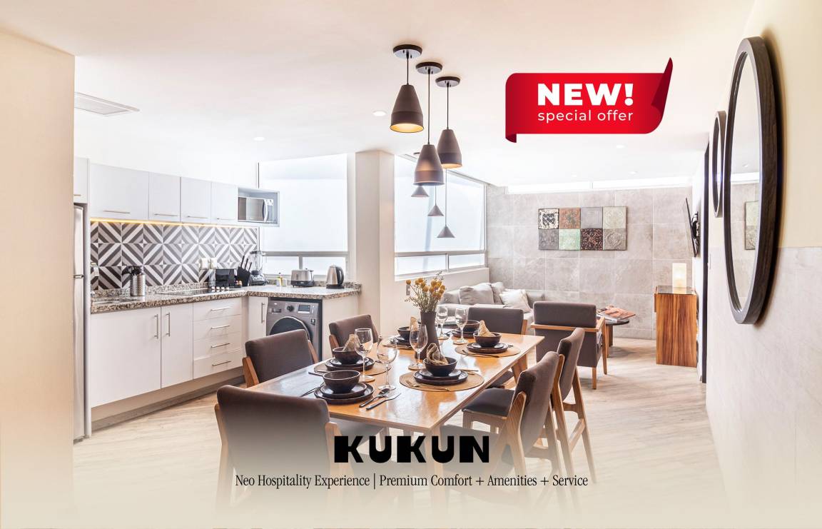 Appartement ∙ 2 Chambres ∙ 4 Personnes - Benito Juárez