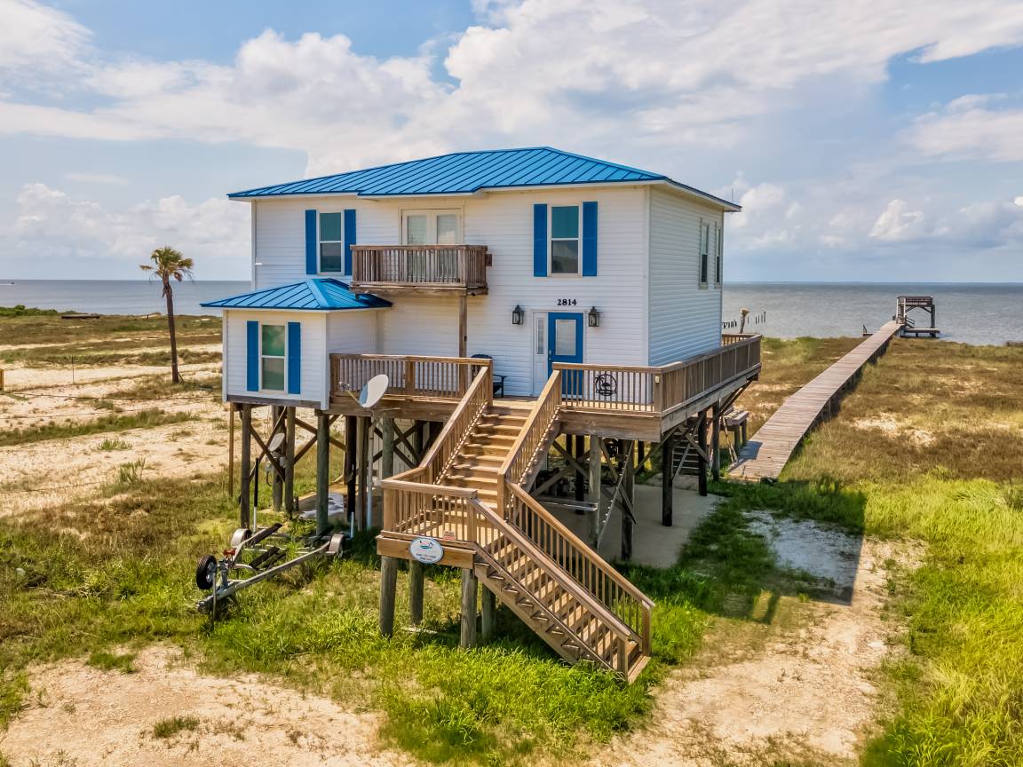 216 M² Dom ∙ 4 Sypialnie ∙ 14 Gości - Dauphin Island