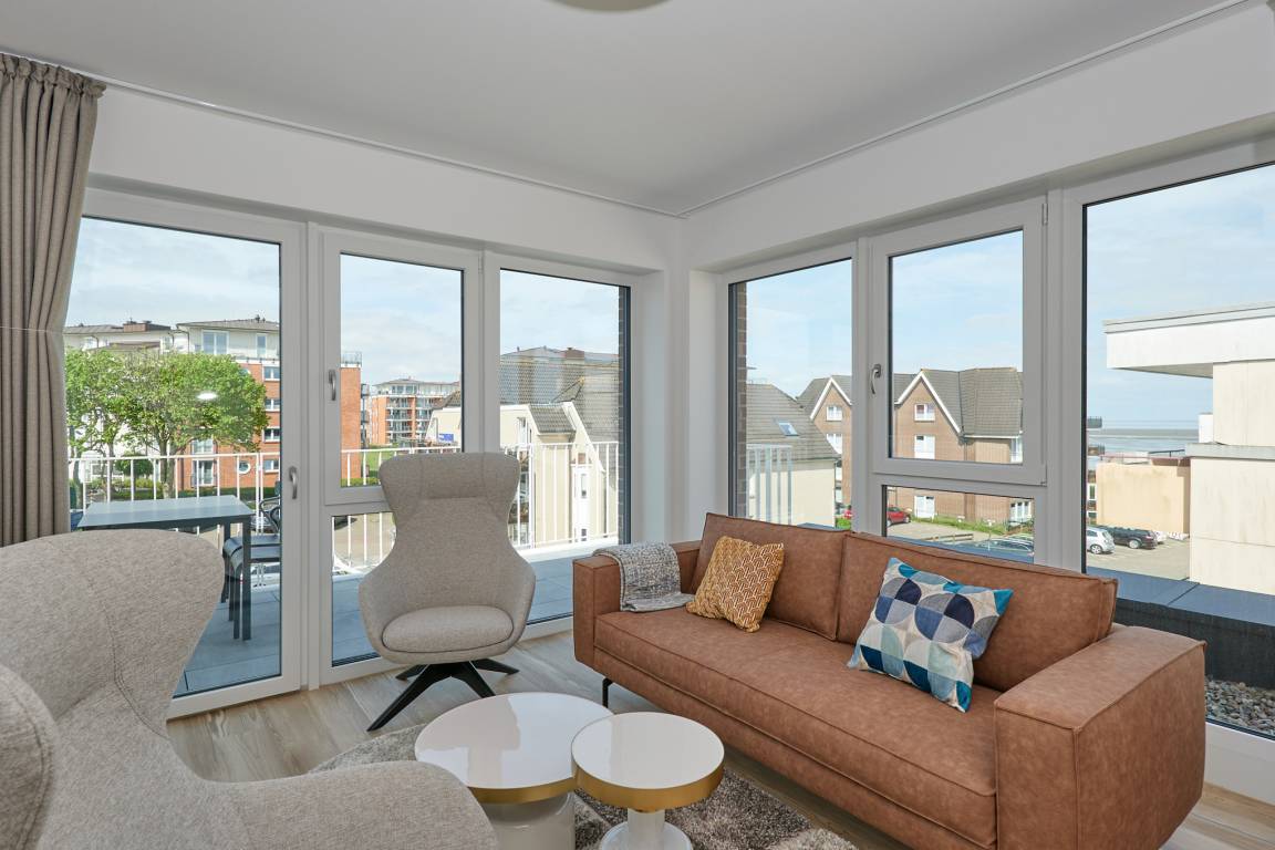 87 M² Ferienwohnung ∙ 2 Schlafzimmer ∙ 4 Gäste - Duhnen