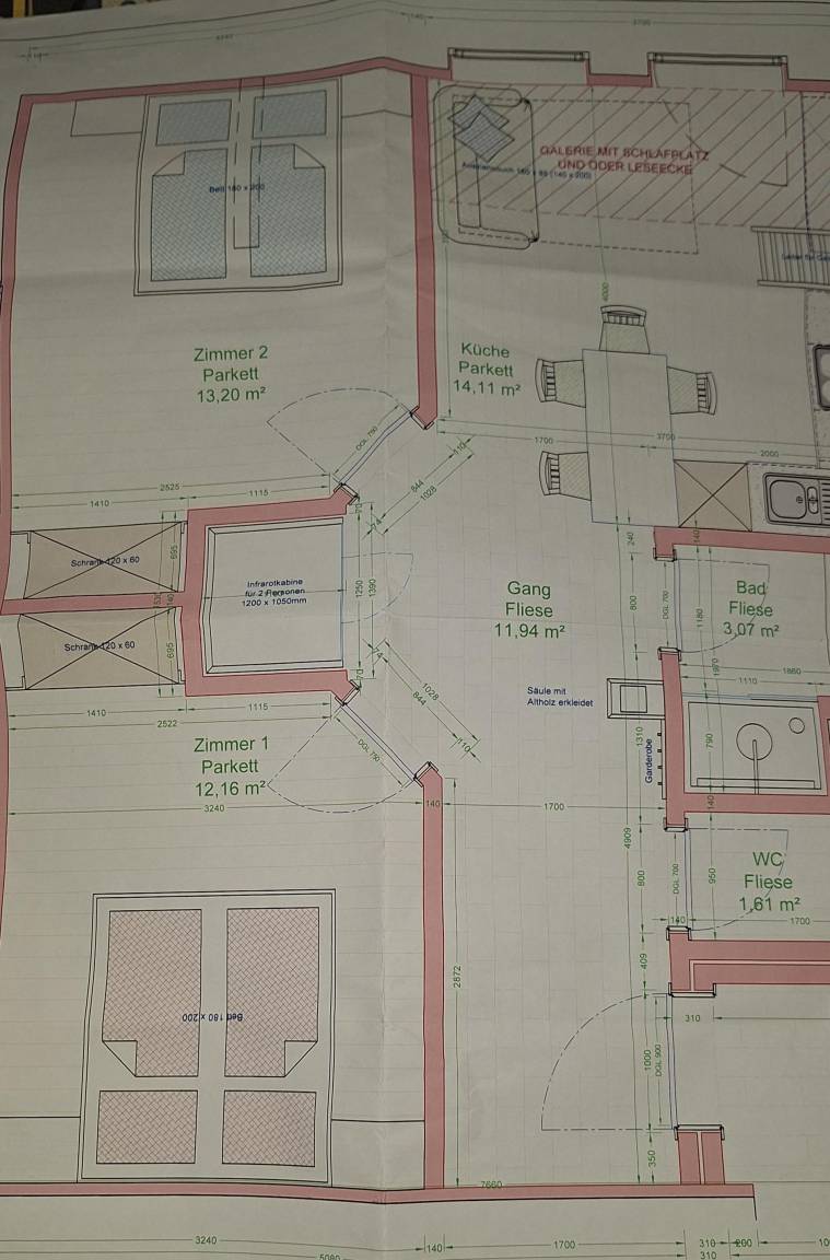 60 M² Ferienwohnung ∙ 2 Schlafzimmer ∙ 4 Gäste - Lienz