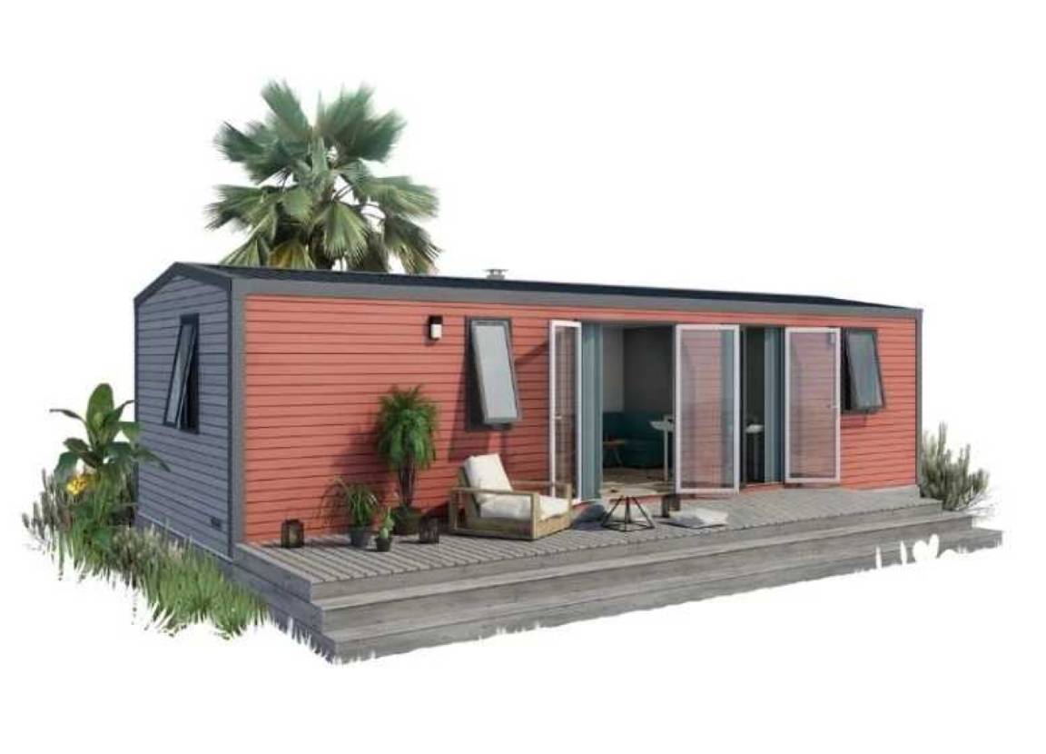 30 M² Camping ∙ 3 Habitaciones ∙ 6 Huéspedes - Les Sables-d'Olonne