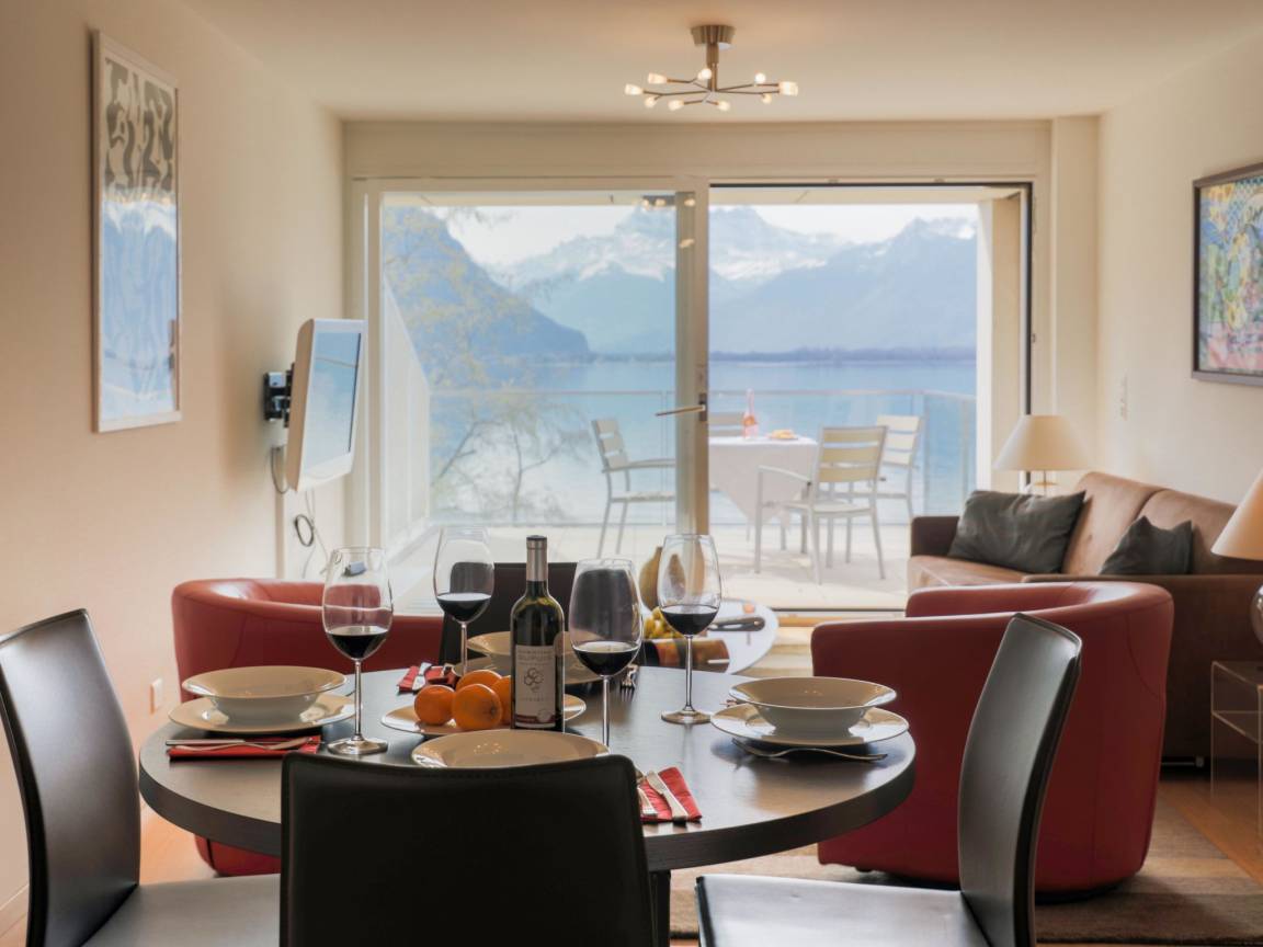72 M² Appartement ∙ 1 Chambre ∙ 2 Personnes - Montreux
