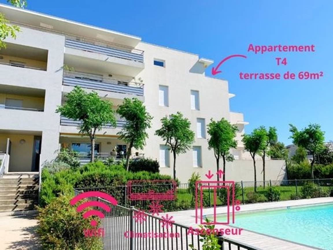 87 M² Appartement ∙ 3 Chambres ∙ 6 Personnes - Sète
