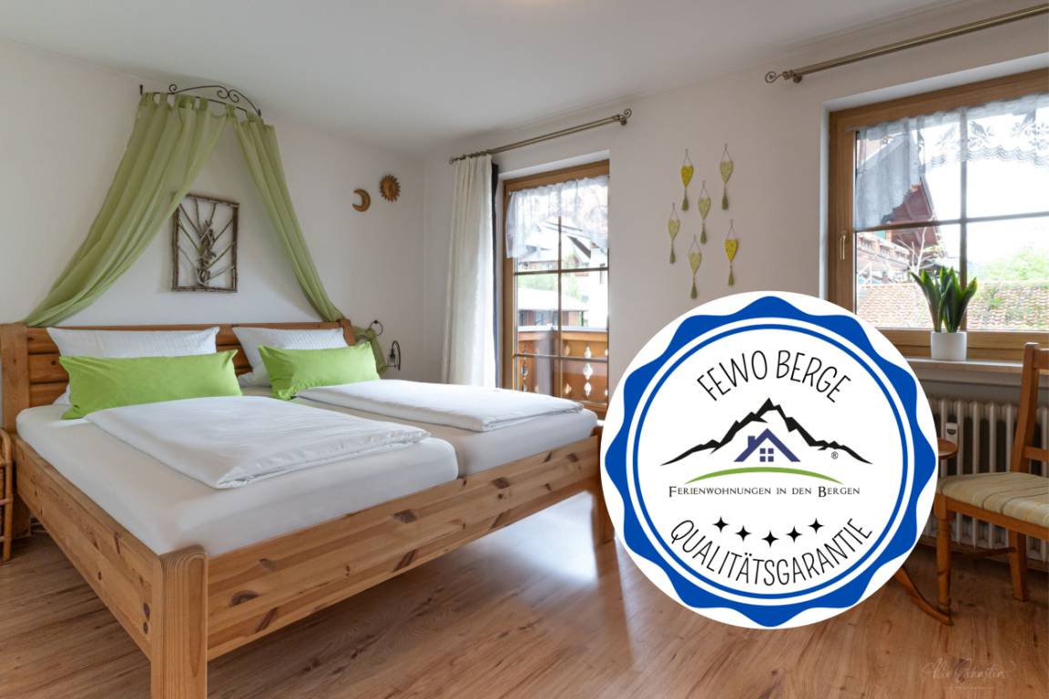 54 M² Ferienwohnung ∙ 1 Schlafzimmer ∙ 2 Gäste - Wallgau