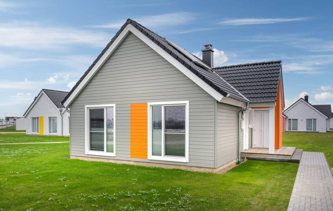 76 M² Ferienhaus ∙ 2 Schlafzimmer ∙ 4 Gäste - Gelting