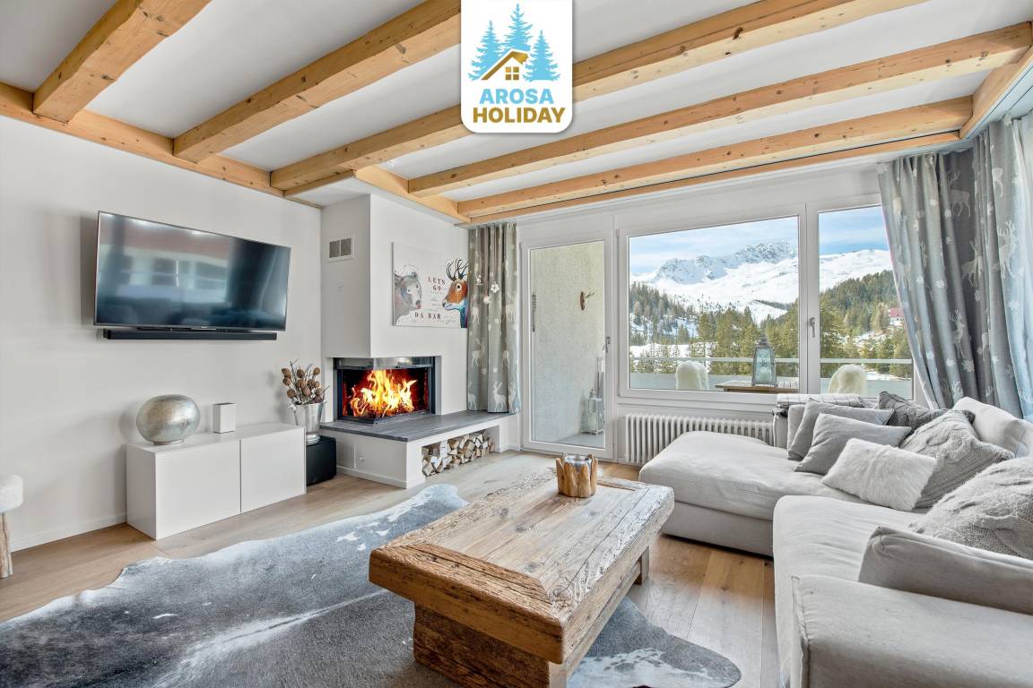 128 M² Apartamento ∙ 3 Quartos ∙ 6 Hóspedes - Arosa