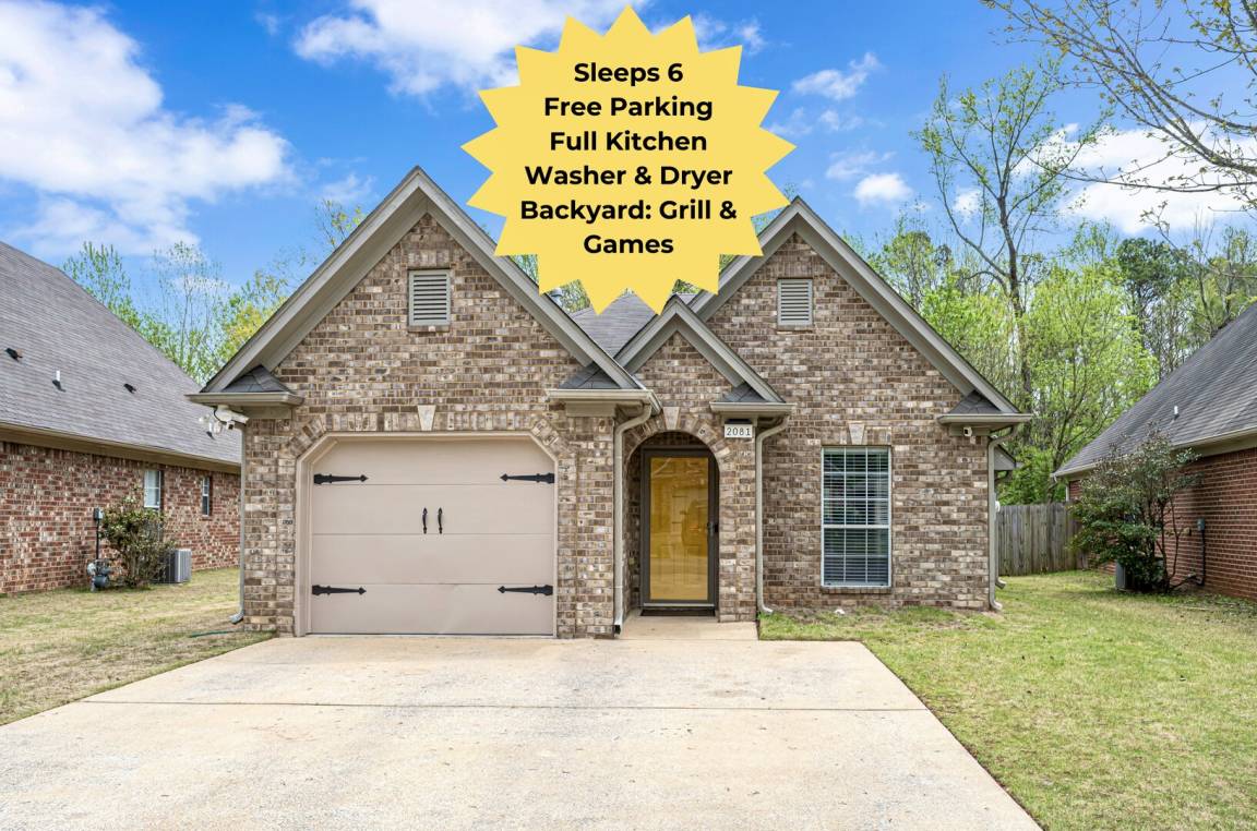 119 M² Ferienhaus ∙ 2 Schlafzimmer ∙ 6 Gäste - Alabama