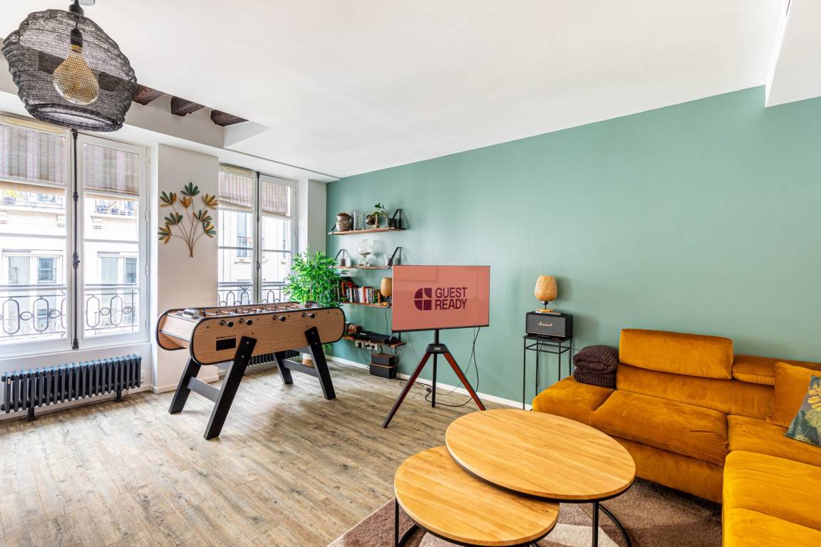 Appartement ∙ 1 Chambre ∙ 3 Personnes - Villiers - Paris