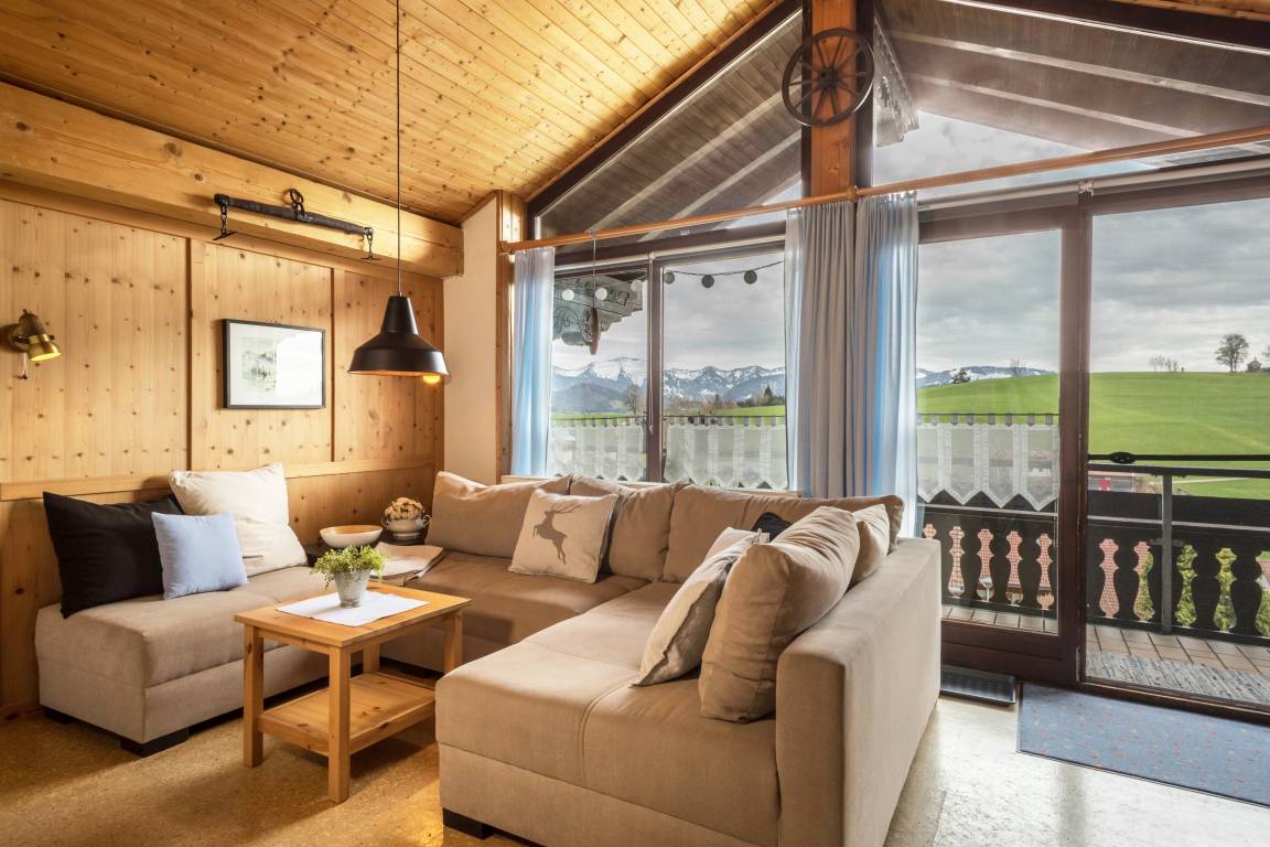 45 M² Ferienwohnung ∙ 1 Schlafzimmer ∙ 4 Gäste - Stiefenhofen