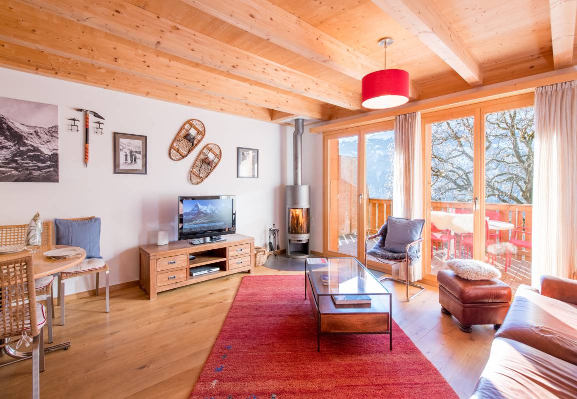 105 M² Mökki ∙ 3 Makuuhuonetta ∙ 6 Vierasta - Wengen