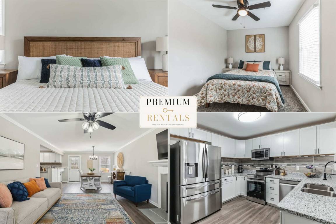 232 M² House ∙ 3 Bedrooms ∙ 10 Guests - Huntsville, AL