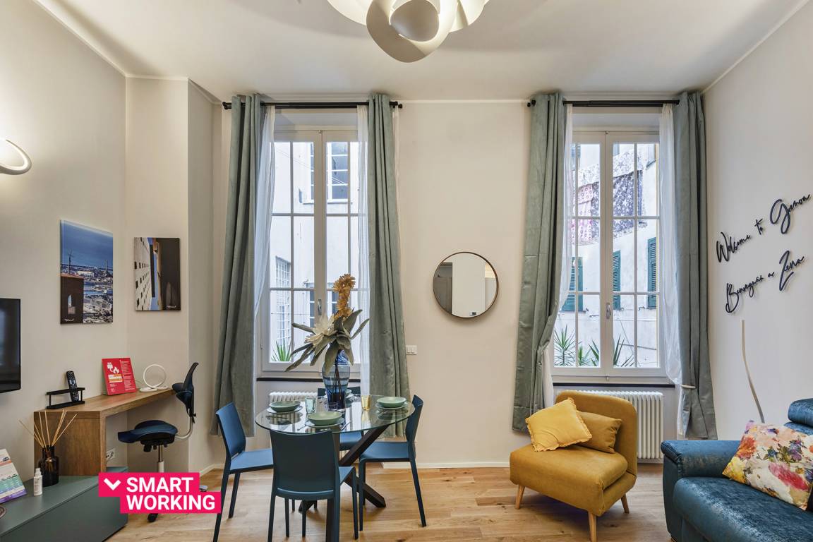 60 M² Appartamento ∙ 1 Camera Da Letto ∙ 5 Ospiti - Genova