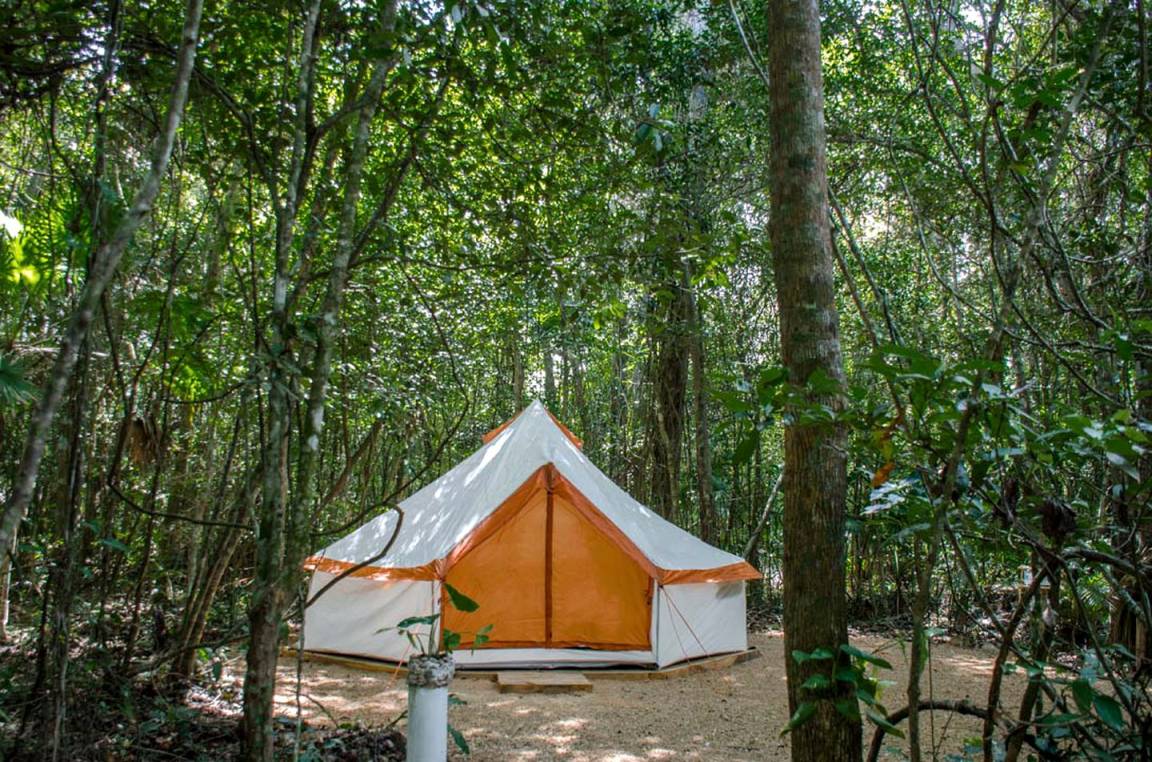 Camping-unterkunft ∙ 2 Schlafzimmer ∙ 6 Gäste - Riviera Maya