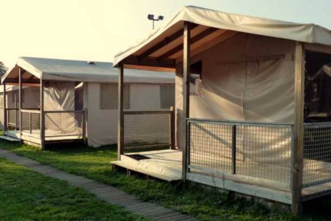 25 M² Tente ∙ 2 Chambres ∙ 4 Personnes - Dordogne