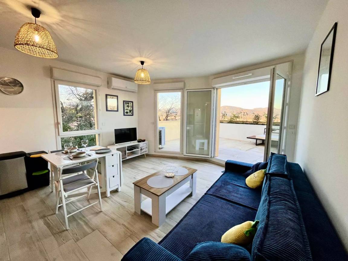 45 M² Apartamento ∙ 1 Habitación ∙ 4 Huéspedes - Cogolin