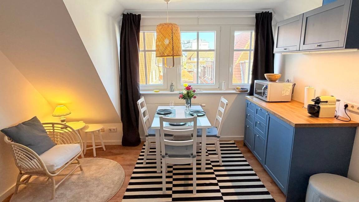 30 M² Ferienwohnung ∙ 1 Schlafzimmer ∙ 3 Gäste - Juist