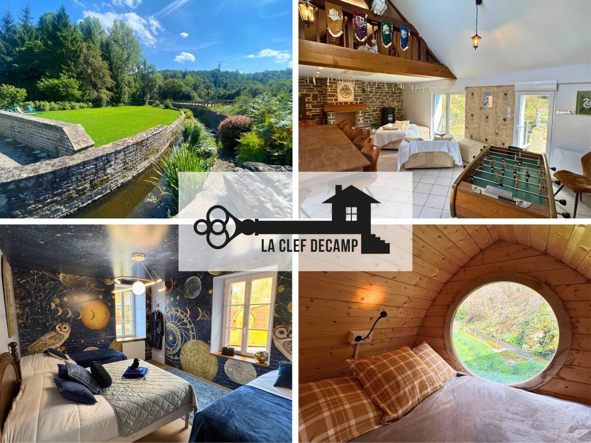 177 M² Gîte ∙ 7 Chambres ∙ 21 Personnes - Basse-Normandie