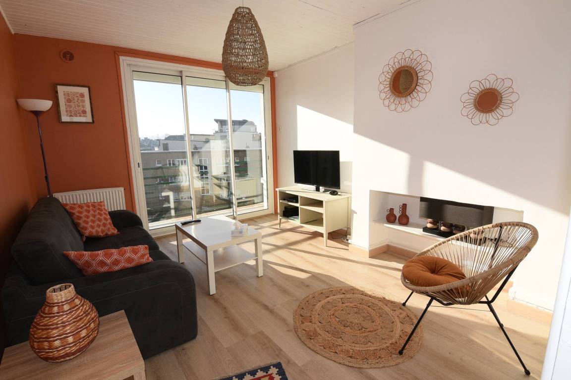 55 M² Ferienwohnung ∙ 1 Schlafzimmer ∙ 2 Gäste - Dieppe