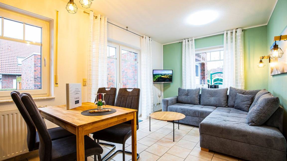 58 M² Ferienwohnung ∙ 2 Schlafzimmer ∙ 2 Gäste - Werdum