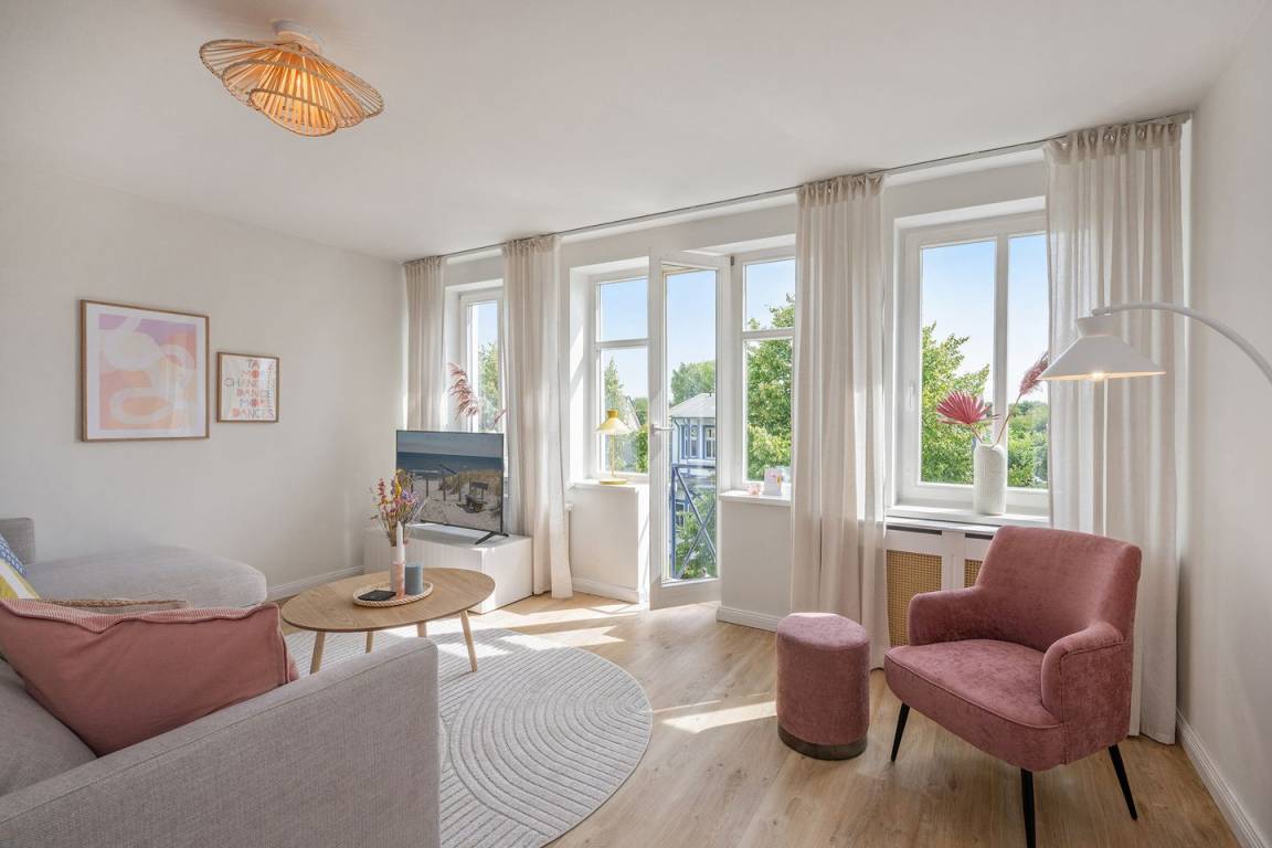 60 M² Ferienwohnung ∙ 1 Schlafzimmer ∙ 4 Gäste - Heringsdorf