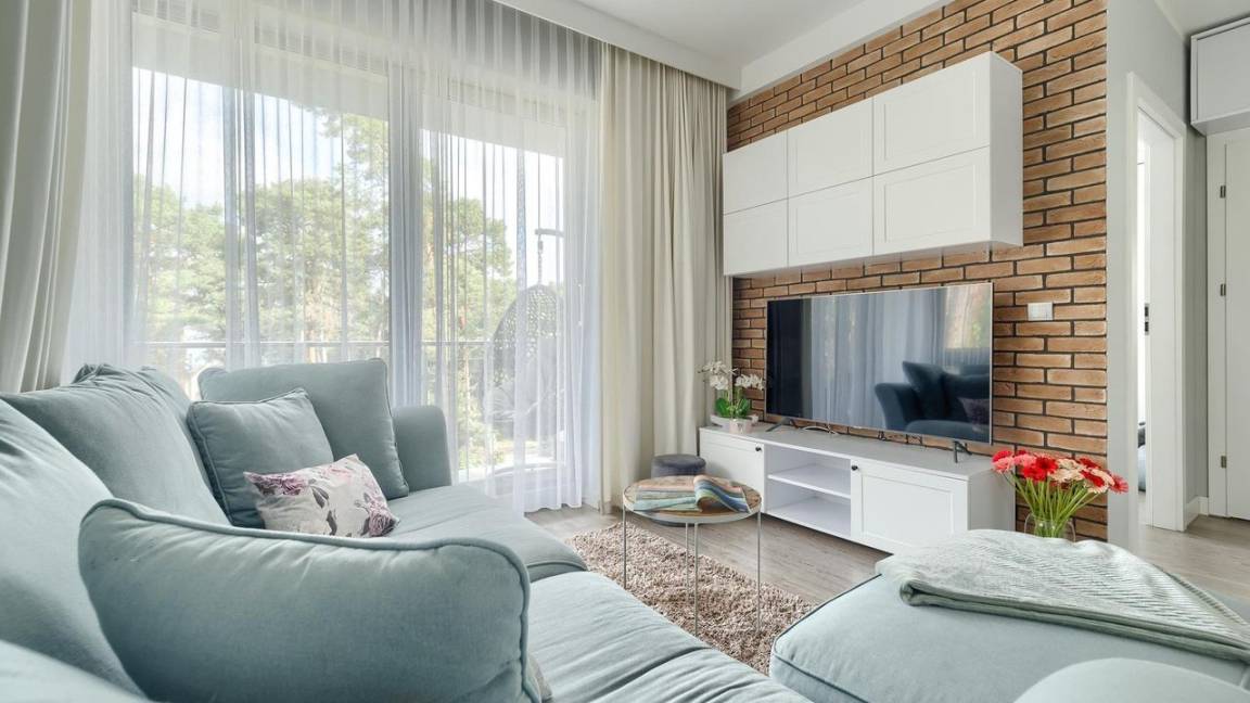 38 M² Apartament ∙ 1 Sypialnia ∙ 3 Gości - Pobierowo