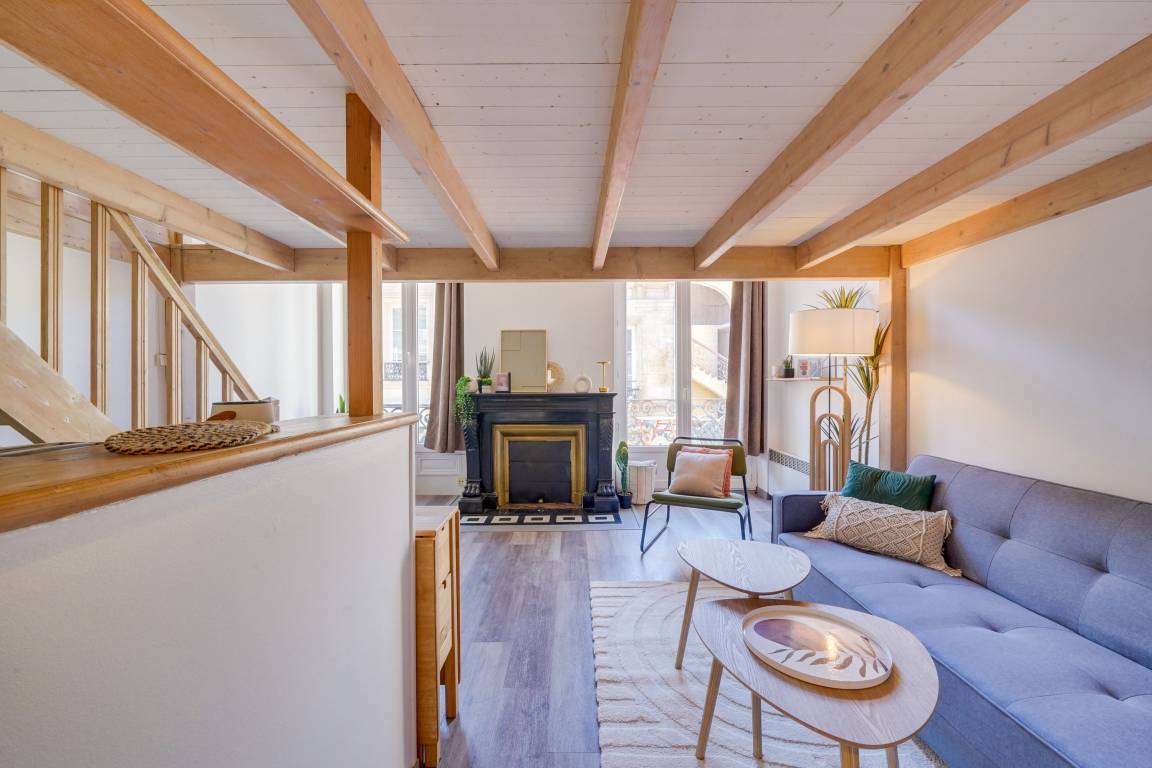 22 M² Apartamento ∙ 1 Habitación ∙ 2 Huéspedes - Burdeos