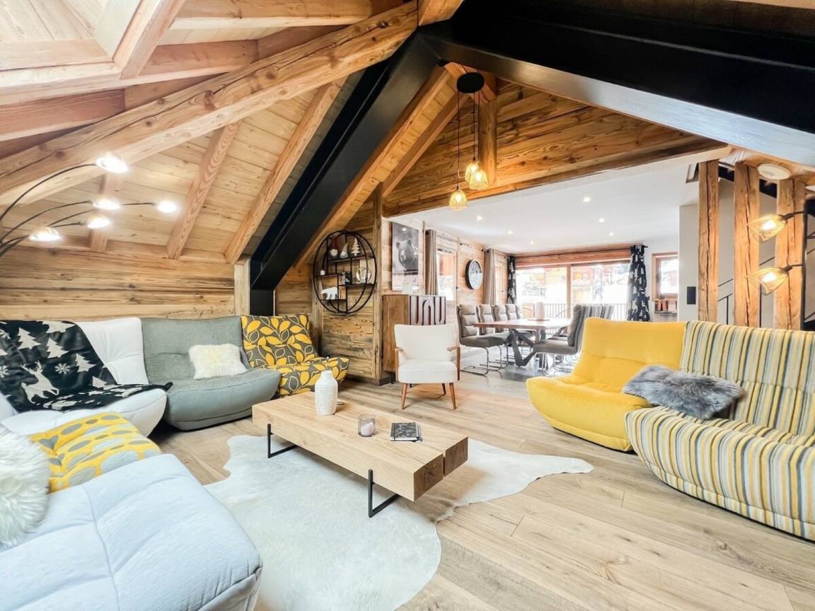 130 M² Chalet ∙ 4 Chambres ∙ 10 Personnes - Valloire