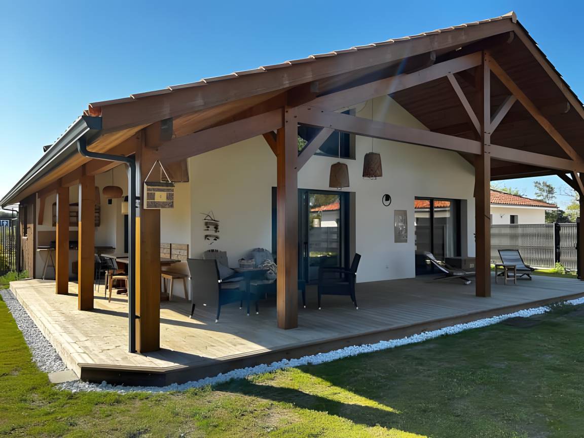 90 M² Talo ∙ 2 Makuuhuonetta ∙ 4 Vierasta - Soustons