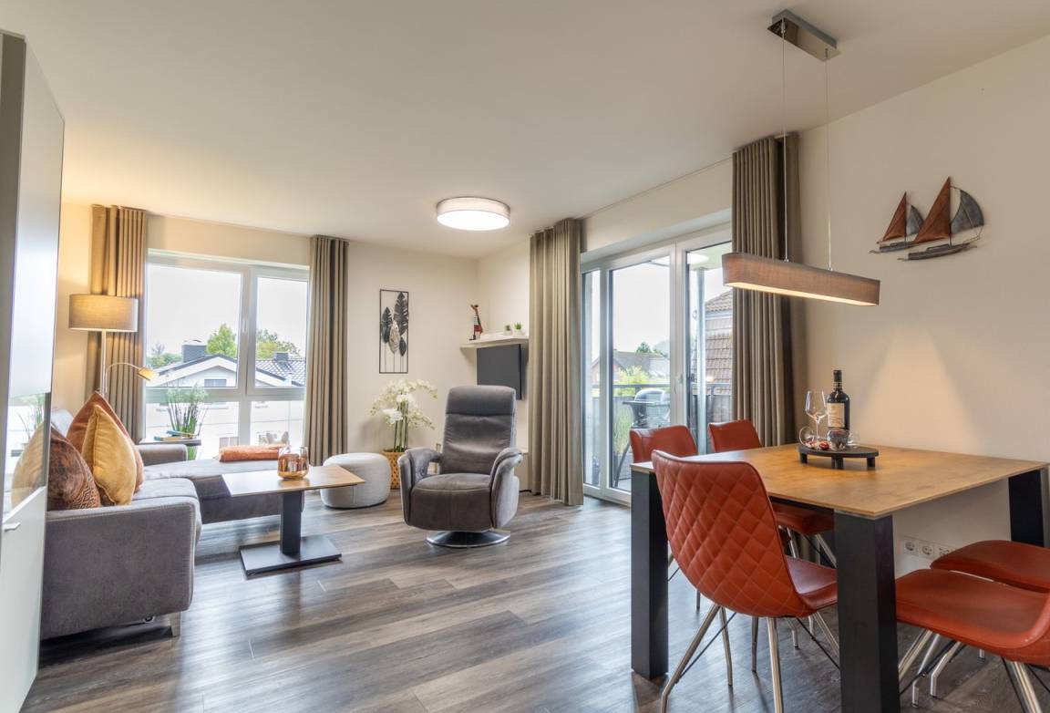 88 M² Appartement ∙ 2 Chambres ∙ 5 Personnes - Eutin