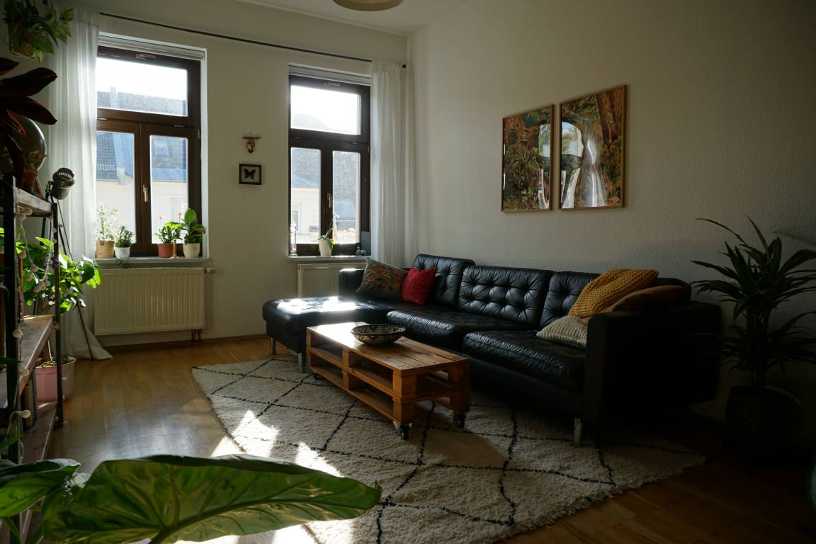 80 M² Apartment ∙ 1 Bedroom ∙ 3 Guests - Leipzig