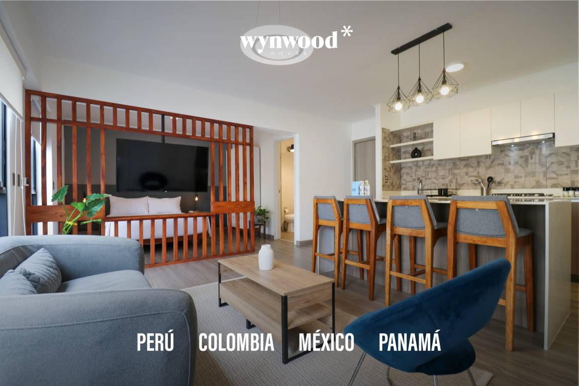 60 M² Apartment ∙ 2 Bedrooms ∙ 4 Guests - Lima