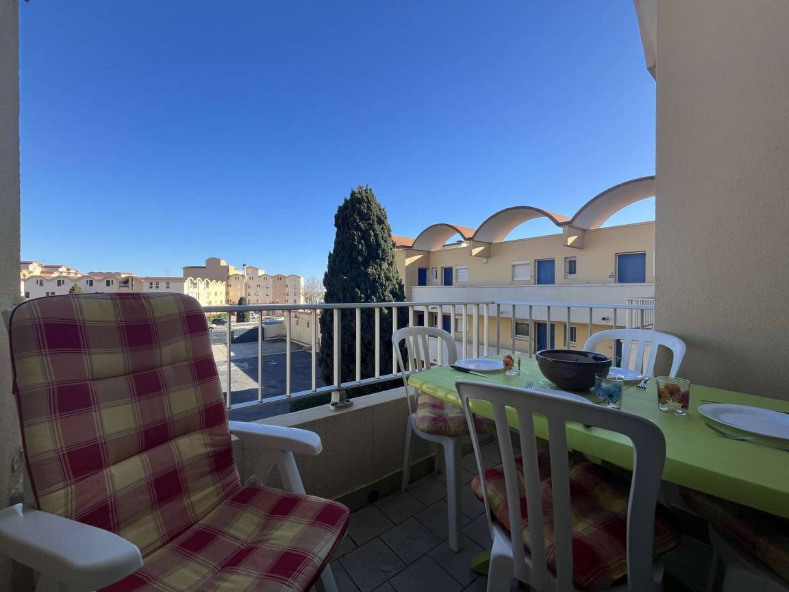 25 M² Ferienwohnung ∙ 1 Schlafzimmer ∙ 4 Gäste - Gruissan
