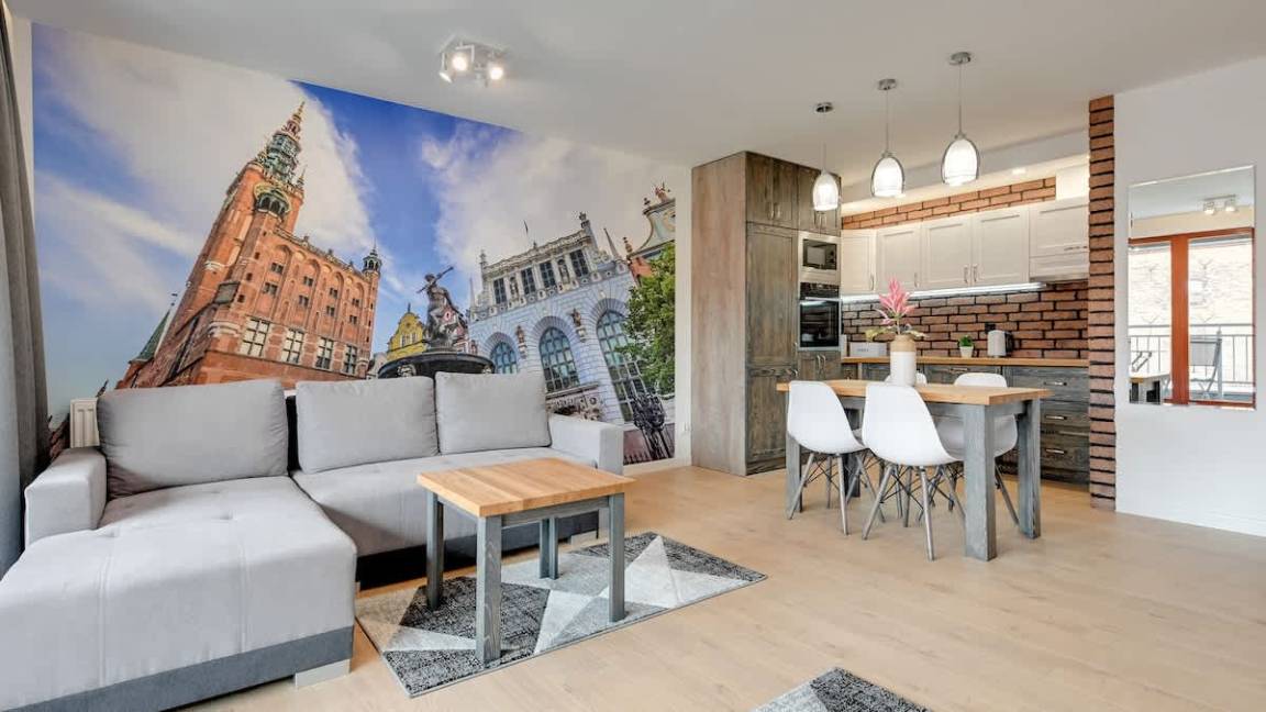 48 M² Ferienwohnung ∙ 1 Schlafzimmer ∙ 4 Gäste - Danzig